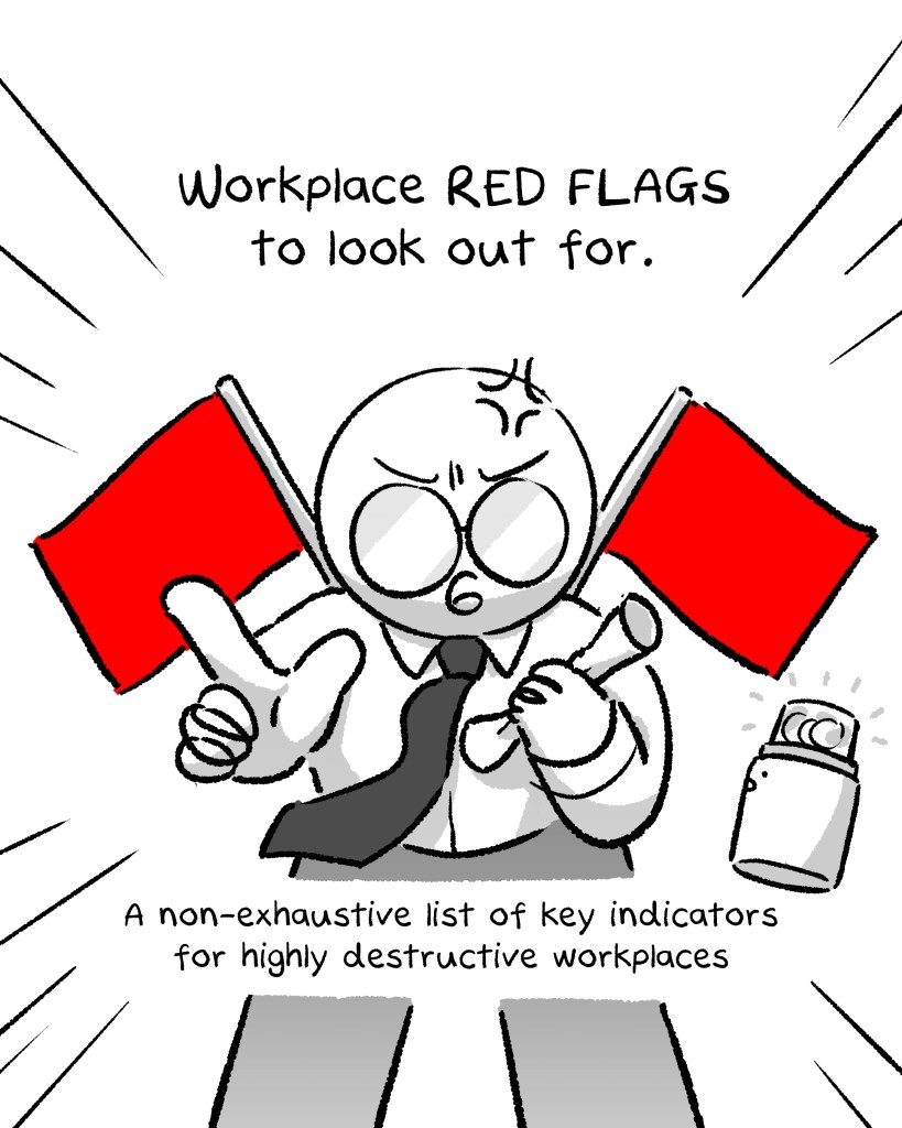 Workplace RED FLAGS to look out for – The Woke Salaryman: